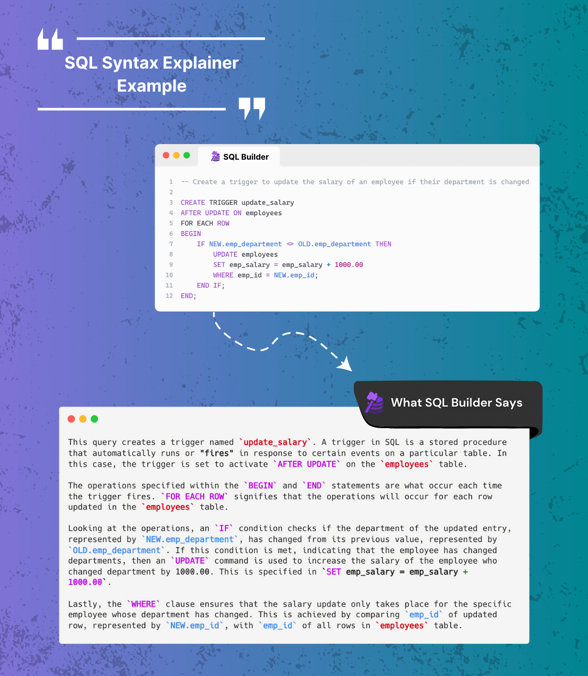 Sql Builder Your Ai Powered Sql Query Generator